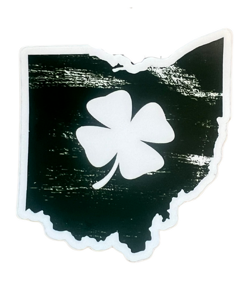 Ohio Shamrock Sticker | Mistakes on the Lake